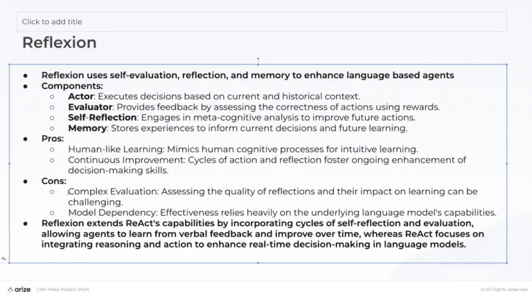 Keys To Understanding ReAct: Synergizing Reasoning and Acting in Language Models - Arize AI